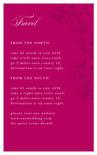 Cascading Blooms Wedding Programs by Basic Invite