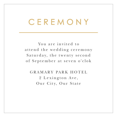 Double Hearts Direction Cards by Basic Invite