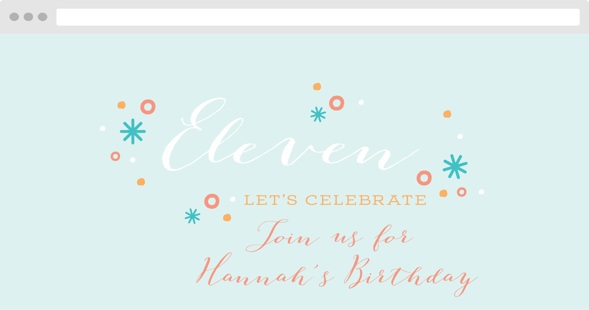 100% Free Birthday Party Websites | Match Your Colors & Style! - Basic ...