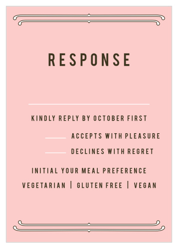 Vintage Union Direction Cards by Basic Invite