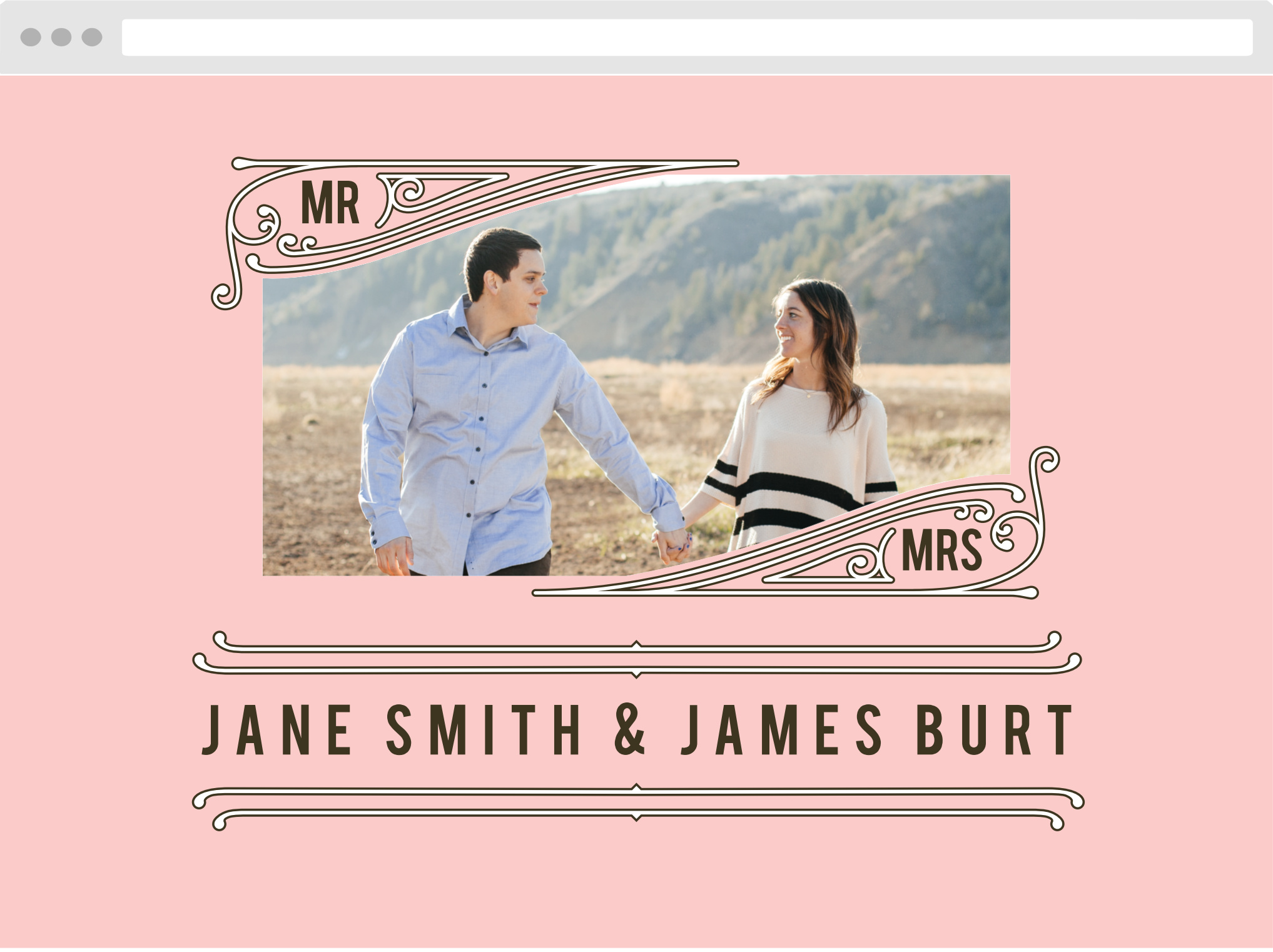 Vintage Union Wedding Invitations by Basic Invite