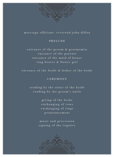 One Fine Day Place Cards by Basic Invite