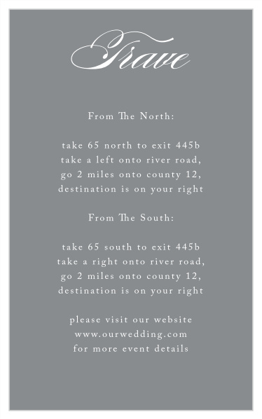 Simply Scripted Wedding Belly Bands by Basic Invite