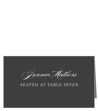 Simply Scripted Wedding Menus by Basic Invite