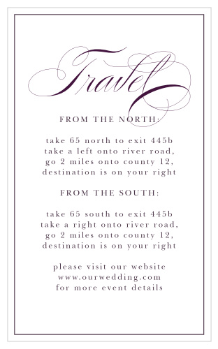 Scripted Love Wedding Programs by Basic Invite