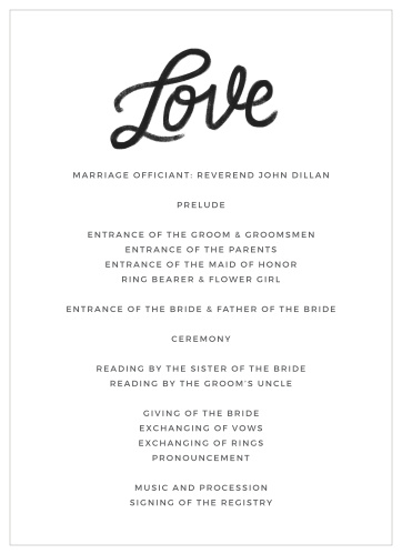 Charming Chalkboard Place Cards by Basic Invite