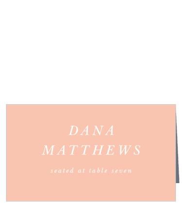 Wedding Place Cards | Free Guest Name Printing!