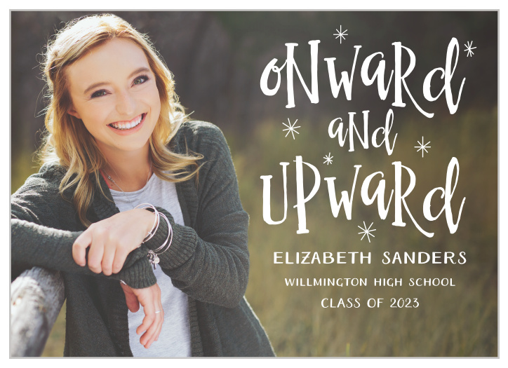 Moving Forward Graduation Invitations by Basic Invite