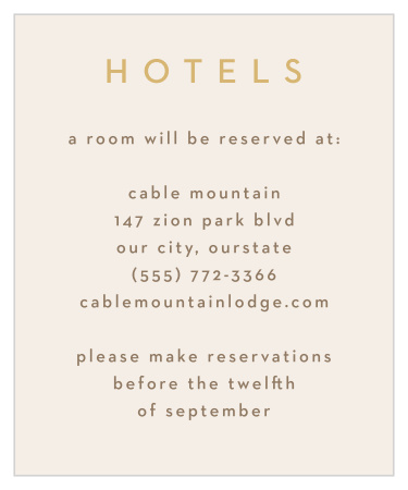 Minimal Block Wedding Invitations by Basic Invite