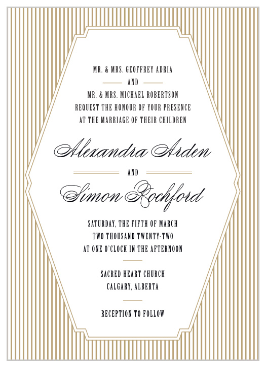 MaeMae's Smith Wedding Programs by Basic Invite