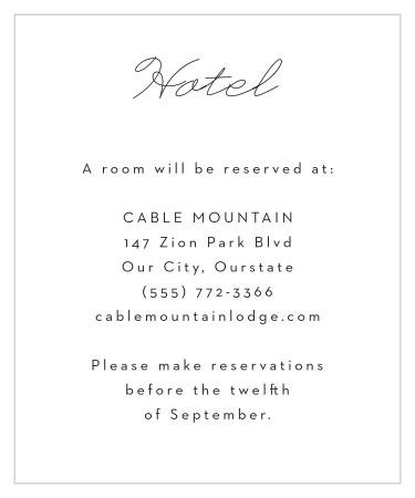 Polarized Allure Wedding Invitations by Basic Invite