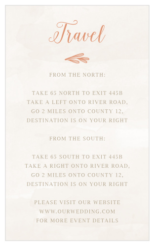 Hexagon Botanicals Accommodation Cards by Basic Invite