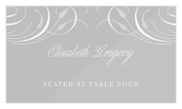 Romantic Swirls Coaster by Basic Invite