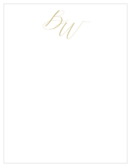 Large Script Business Cards by Basic Invite