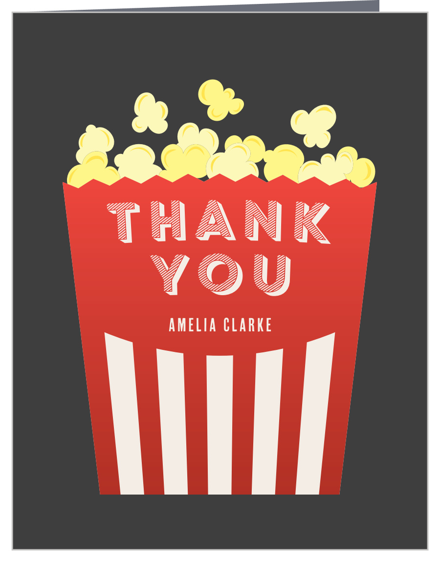 Theater Show Baby Shower Thank You Cards by Basic Invite