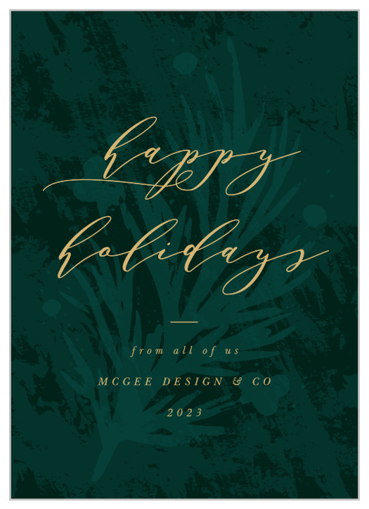 Business & Corporate Holiday Cards | Easy To Design - Basic Invite