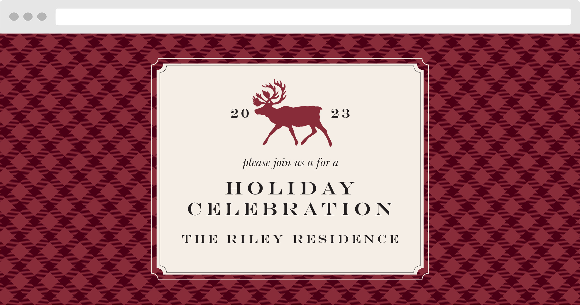 100% Free Holiday Party Websites | Match Your Colors & Style! - Basic ...