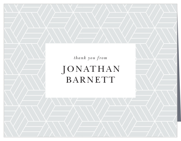 Geometric Pattern Graduation Invitations by BasicInvite.com