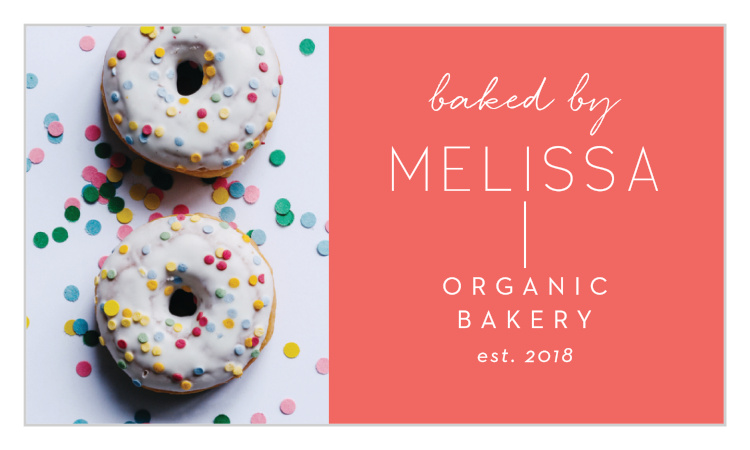 Modern Baker Business Cards by Basic Invite