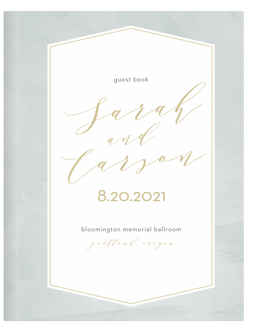 Blushing Love Place Cards by Basic Invite