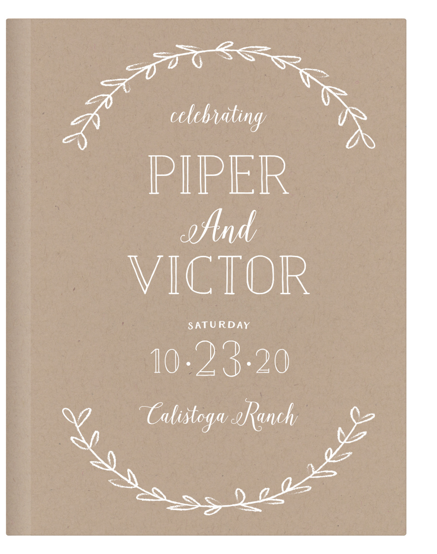 Rustic Love Seal & Send Wedding Invitations by Basic Invite