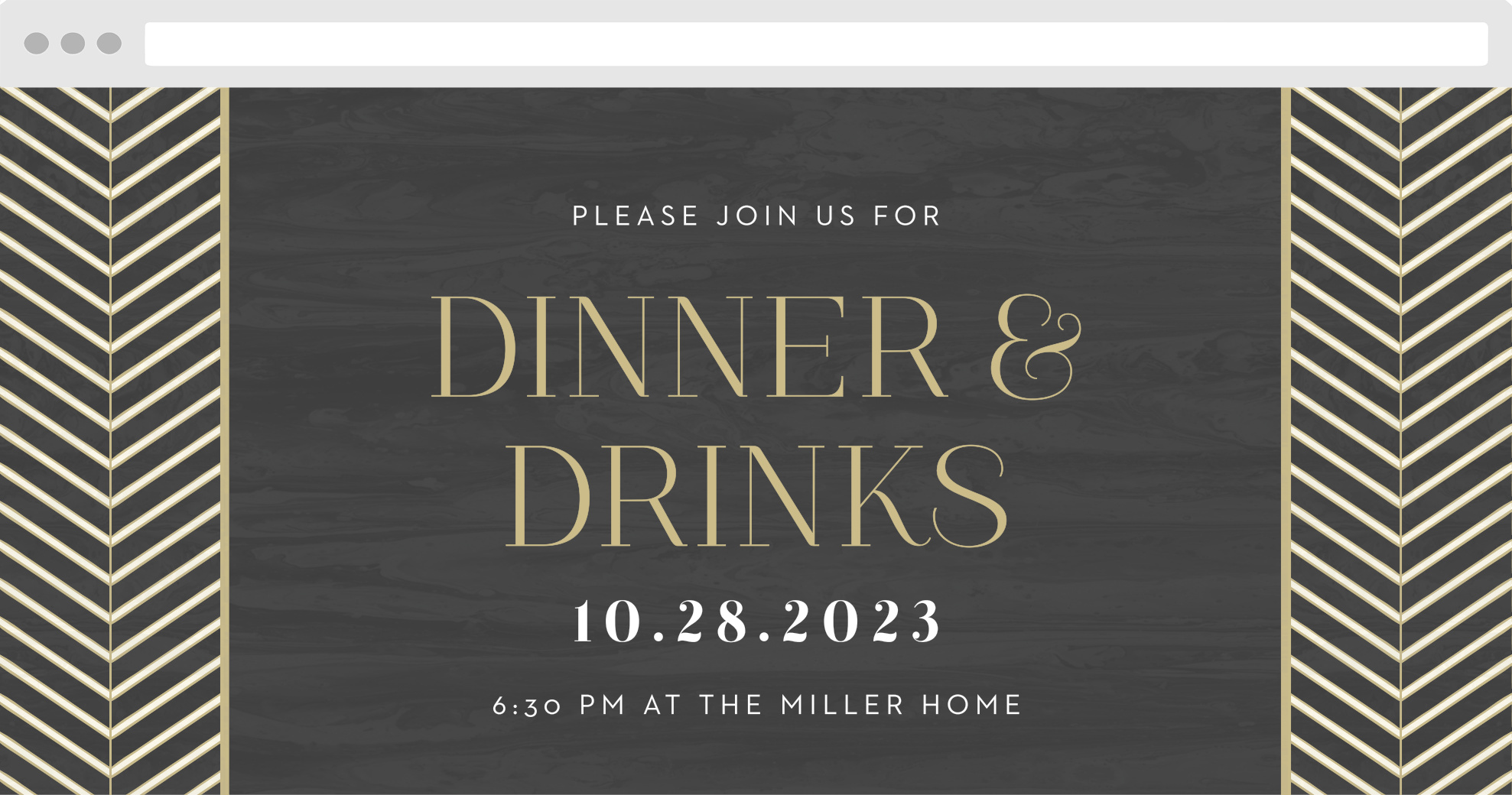 100% Free Party Websites | Match Your Colors & Style! - Basic Invite