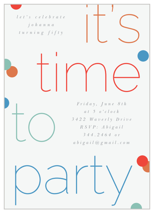 Birthday Invitations & Birthday Party Invites | Basic Invite