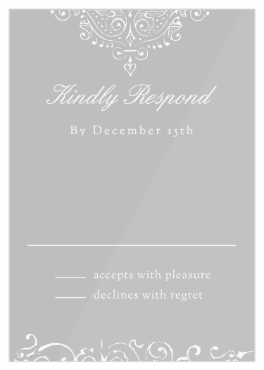 Scroll Monogram Guest Book by Basic Invite