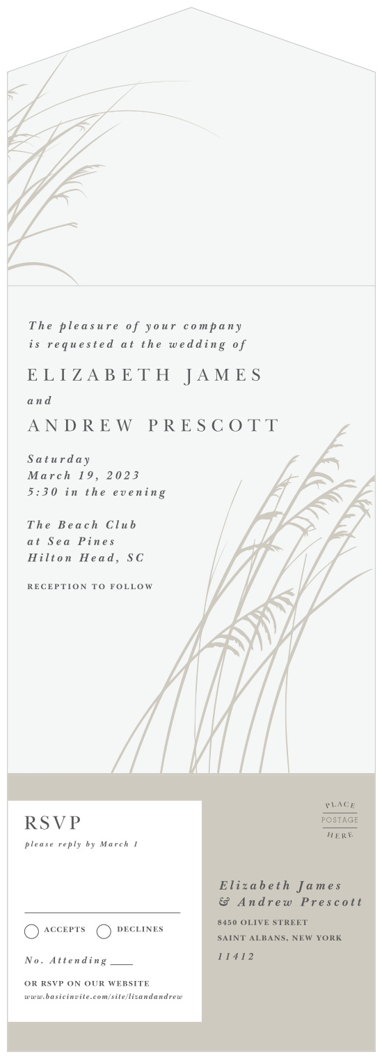 Seal and Send All In One Wedding Invitations | 100+ Designs