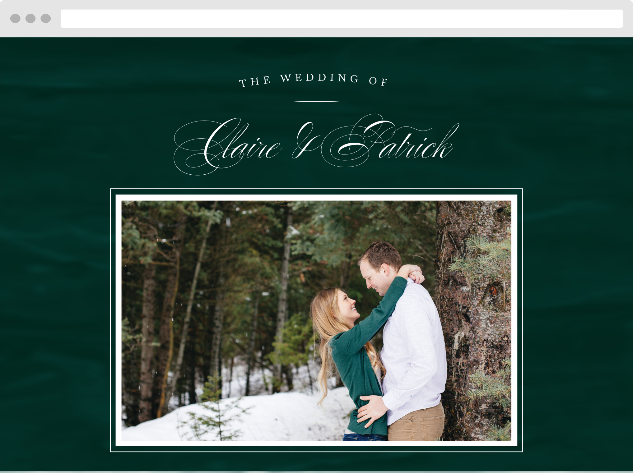 100% Free Wedding Websites | Match Your Colors & Style! - Basic Invite