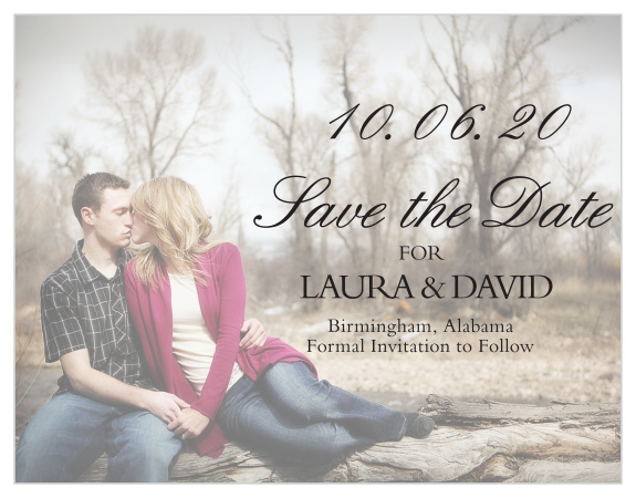 Fall & Autumn Save The Date Cards