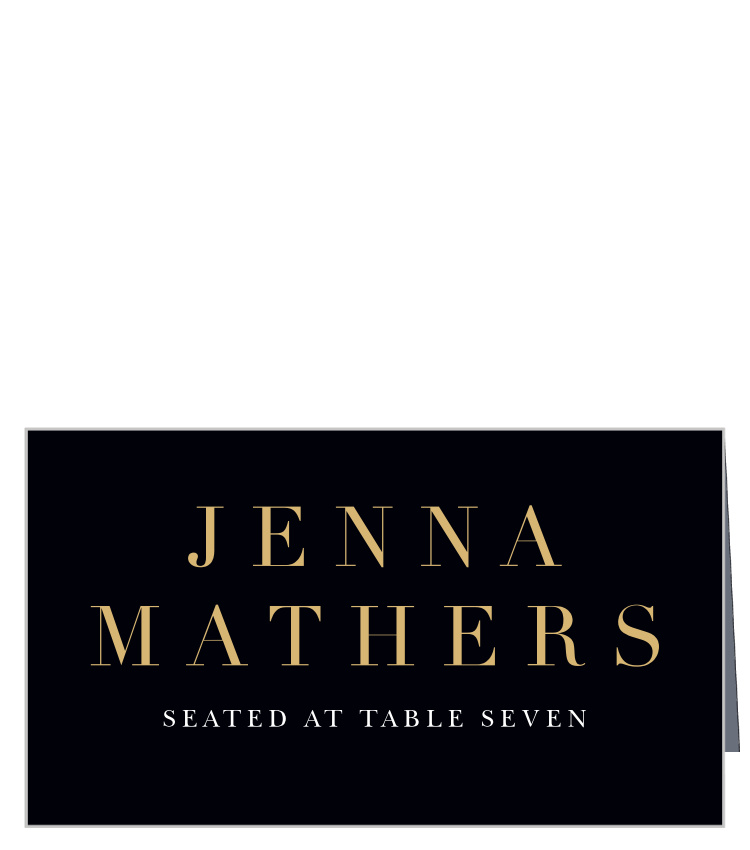 Celebrate Love Place Cards by Basic Invite