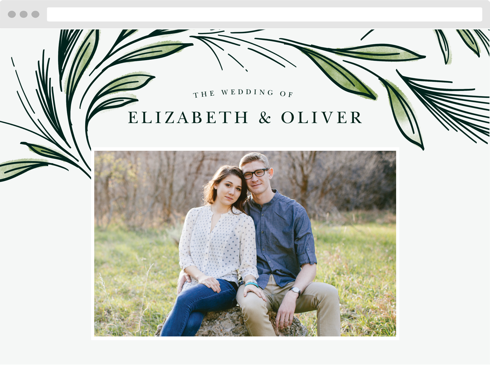 100% Free Wedding Websites | Match Your Colors & Style! - Basic Invite