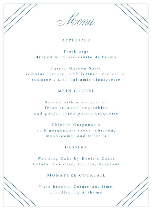 Always & Forever Place Cards by Basic Invite