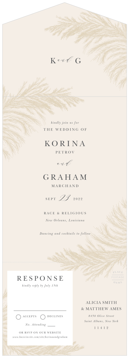 Seal and Send All In One Wedding Invitations | 100+ Designs