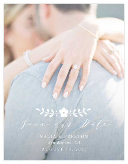 Botanic Garden Wedding Programs by Basic Invite
