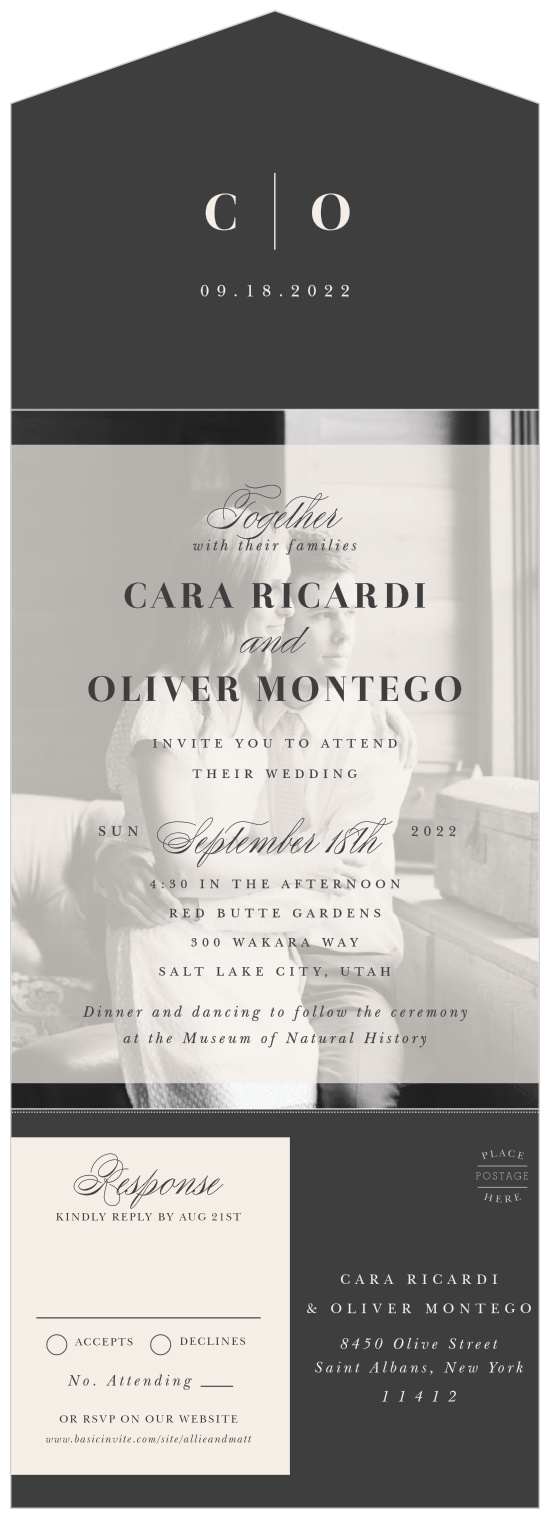 LDS Wedding Invitations and Announcements
