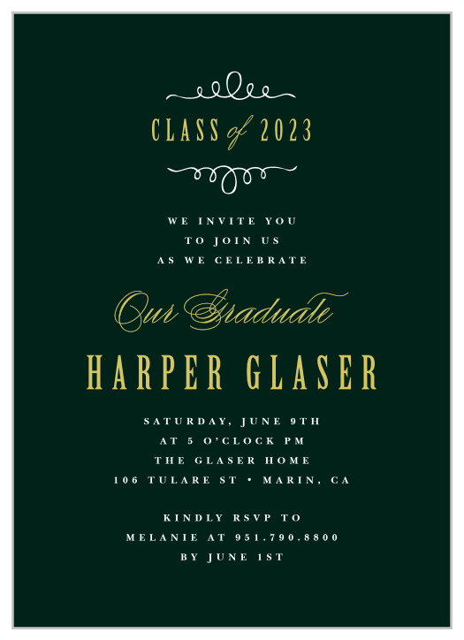 2022 Graduation Invitations | Design Your Instantly Online