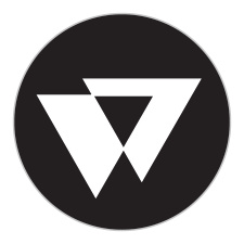 Triangle Monogram Wedding Program