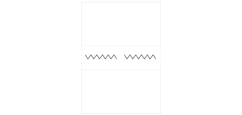 Triangle Monogram Wedding Stickers by Basic Invite