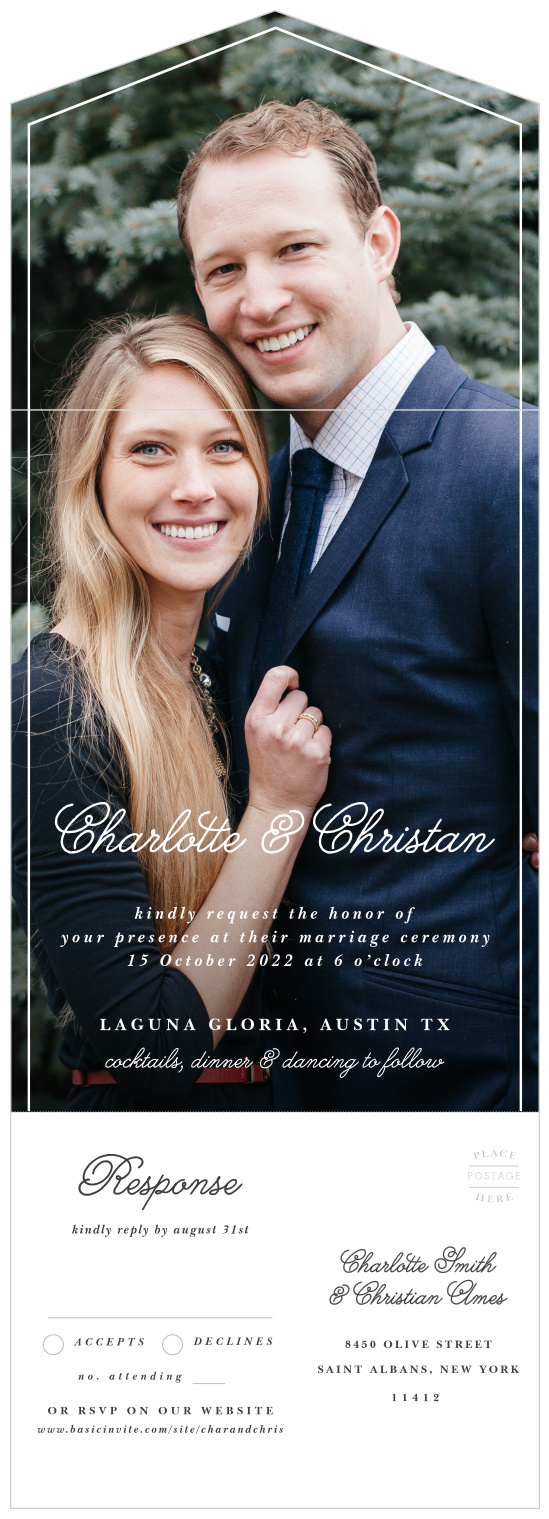 Seal and Send All In One Wedding Invitations | 100+ Designs