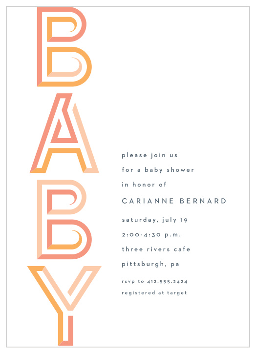 Baby Shower Invitations | 40% Off Super Cute Designs