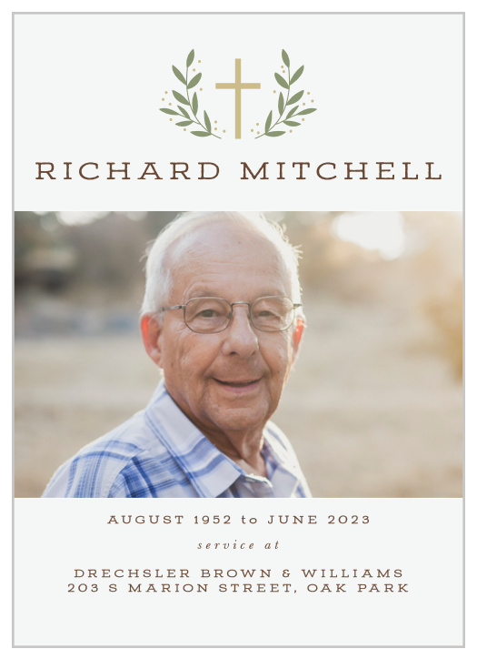 2022 Funeral Program Templates | Design Yours Instantly Online