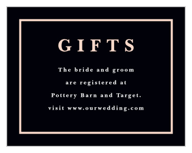 Holy Union Accommodation Cards by Basic Invite