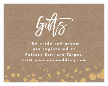 Classic Kraft Wedding Invitations by Basic Invite