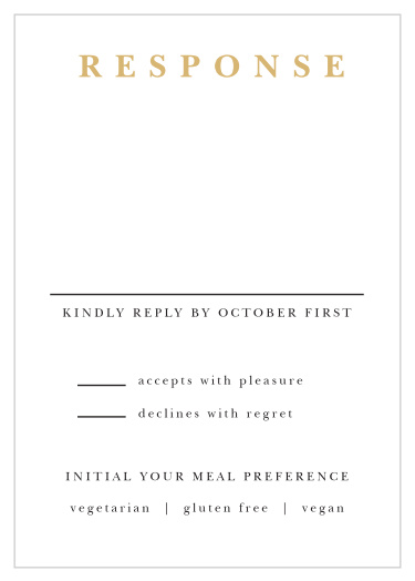 Joyful Union Direction Cards by Basic Invite