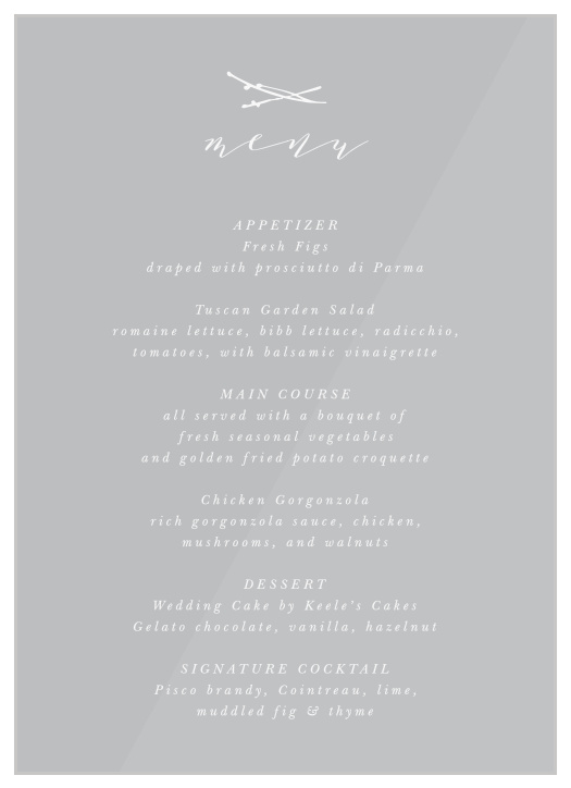 Sweet Grass Clear Wedding Invitations by Basic Invite