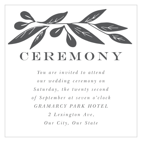 Blooming Love Response Cards by Basic Invite