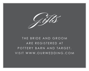 Scripted Elegance Direction Cards by Basic Invite