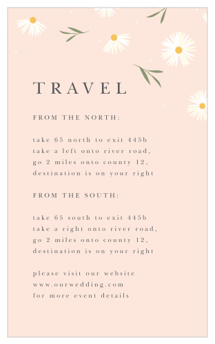 Tiny Daisies Wedding Programs by Basic Invite